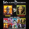 Killer Droids - IG11 vs General Grievous T-Shirt - Retro Design Co.